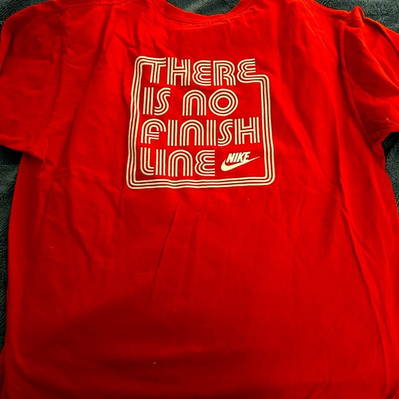 Nike | Shirts | Nike Tee There Is No Finish Line | Poshmark